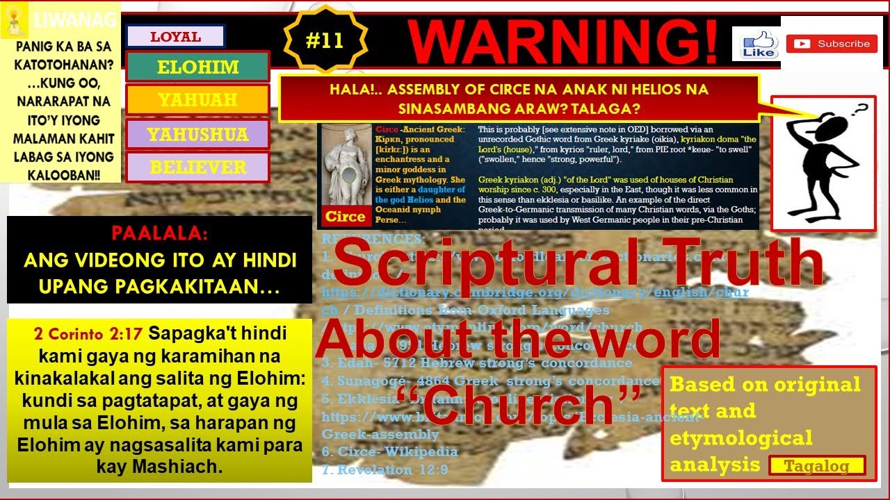 CHURCH (SCRIPTURAL TRUTH) - YouTube