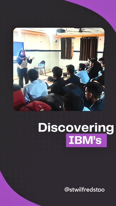 IBM Skill Build Program Orientation For Computer Science Students!! #stwilfredtpo #stwilfreds ...