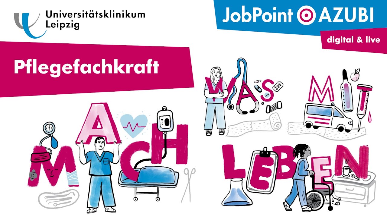 Pflegefachkraft | JobPoint.AZUBI 2020 | UKL - YouTube