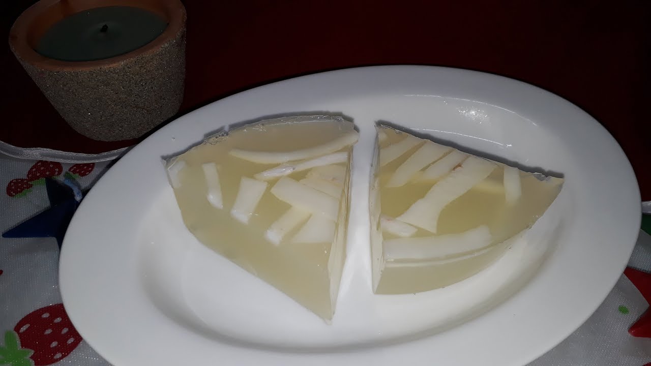 How to make Coconut Water Pudding || Daber Pudding || Coconut Pudding ...