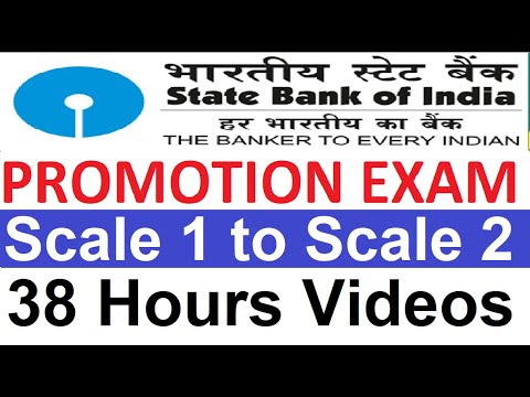 SBI Promotion Exam Scale 1 to Scale 2 [38 Hours] - YouTube