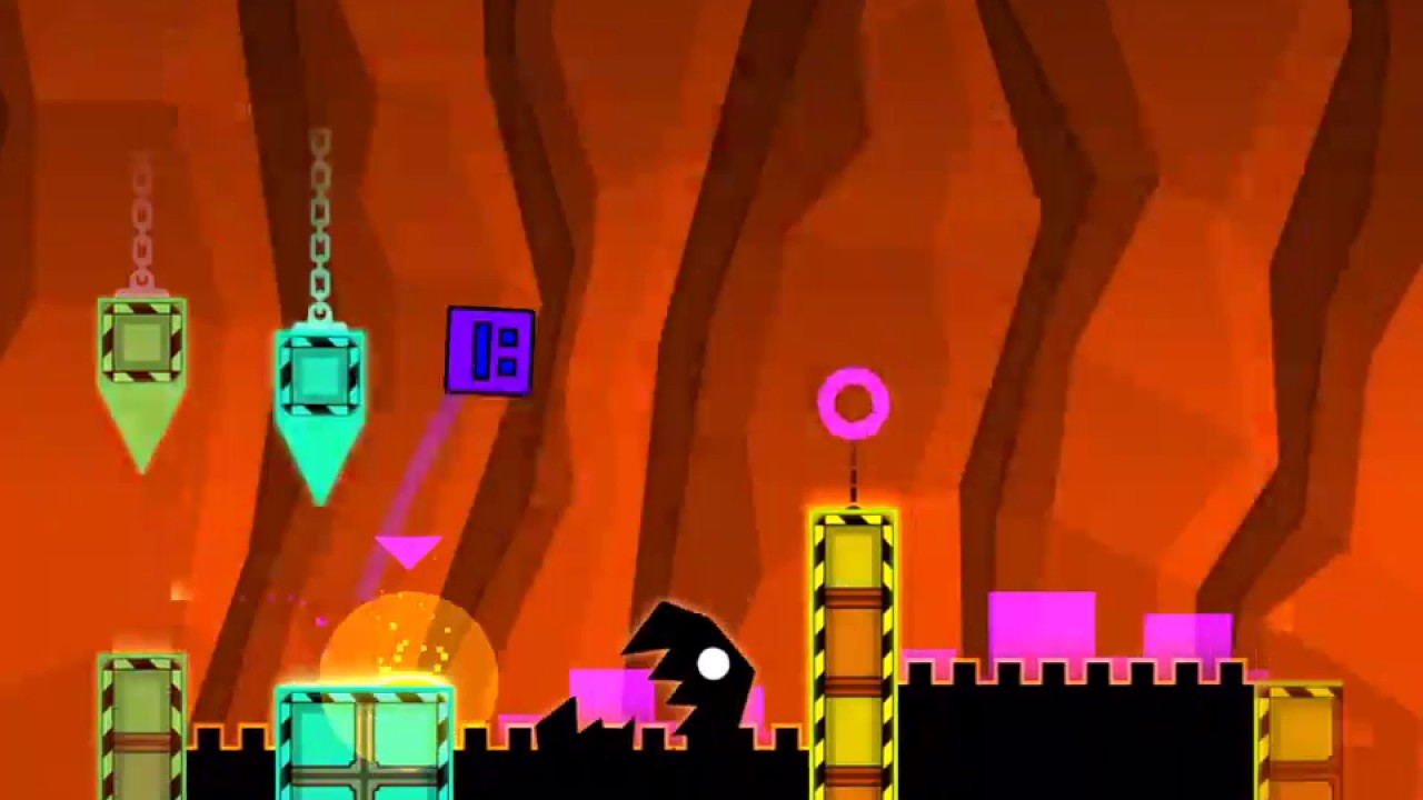 geometry dash world level 2 - YouTube