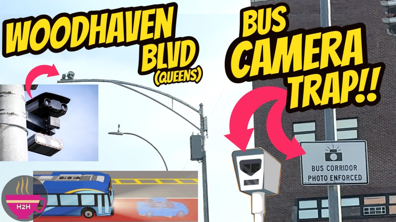 Caution! Bus Camera Woodhaven Blvd x Elliot Ave x Queens Blvd (Queens ...