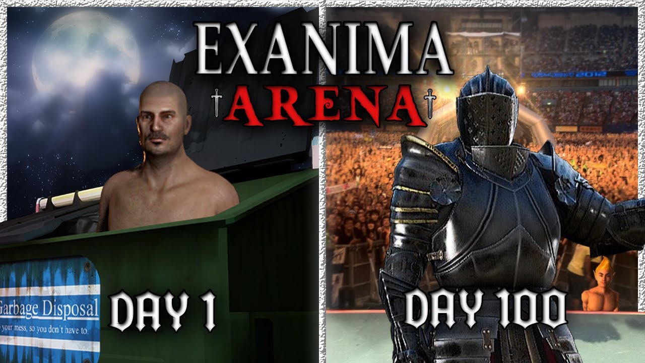 100 days in the Exanima Arena - YouTube