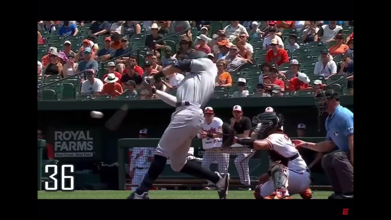 All 62 home runs Aaron judge(judges walk up song ) - YouTube