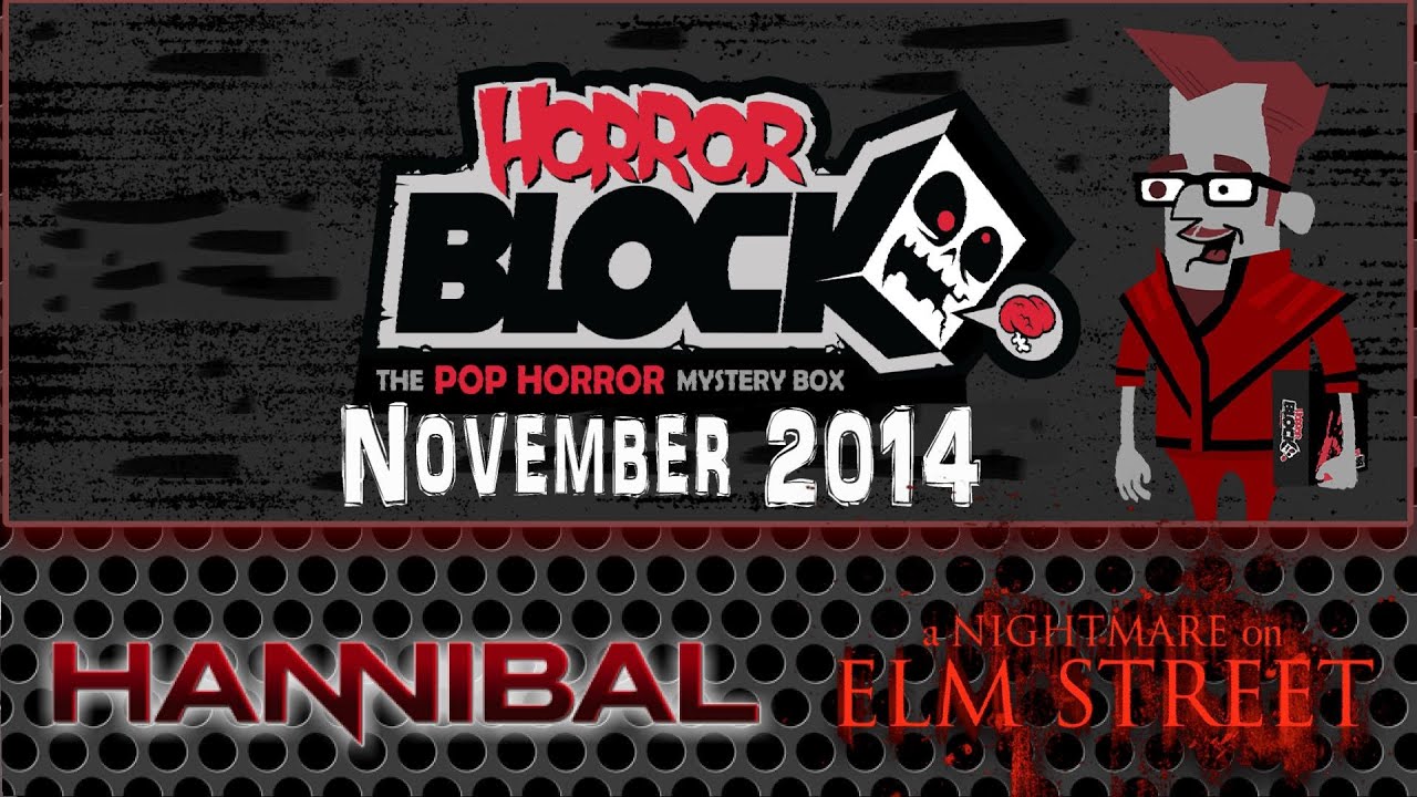 HORROR Block November 2014 Reveal & Review! - YouTube
