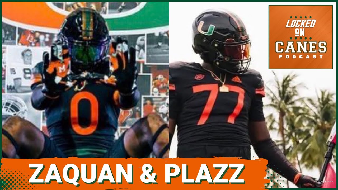 What To Expect From Miami Hurricanes Freshmen Zaquan Patterson & Deryc ...