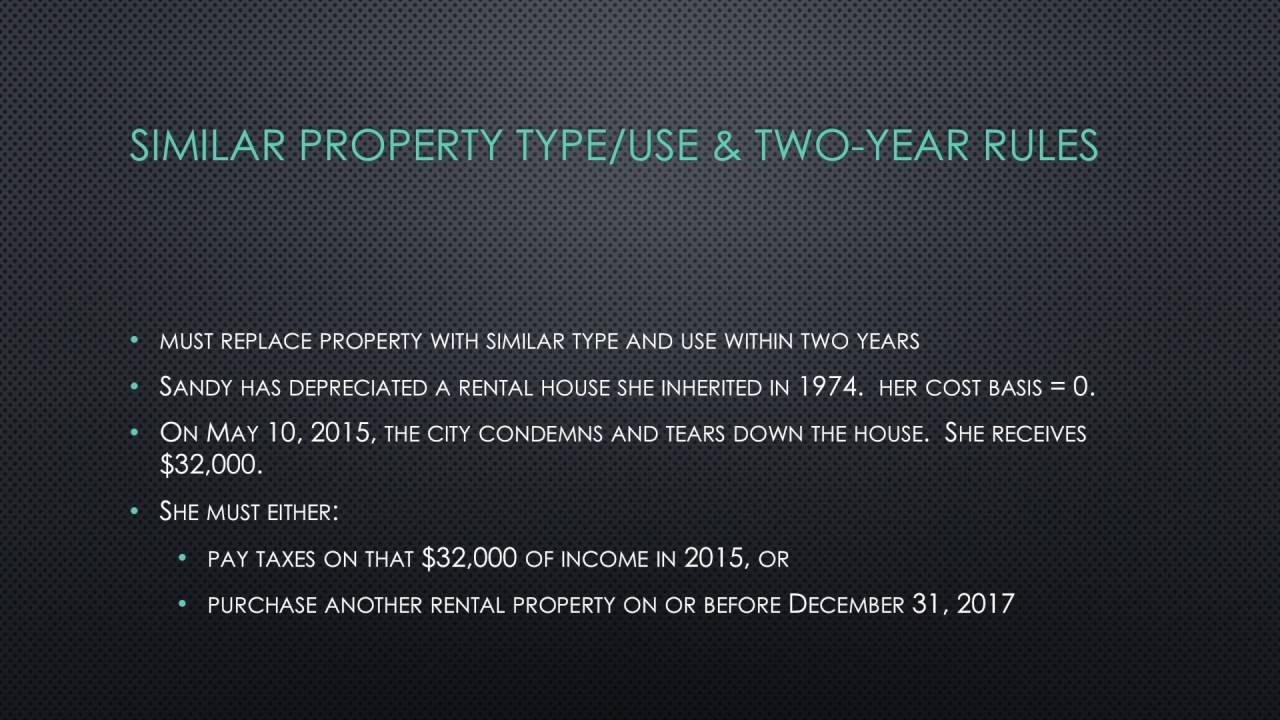 Involuntary Conversions - YouTube