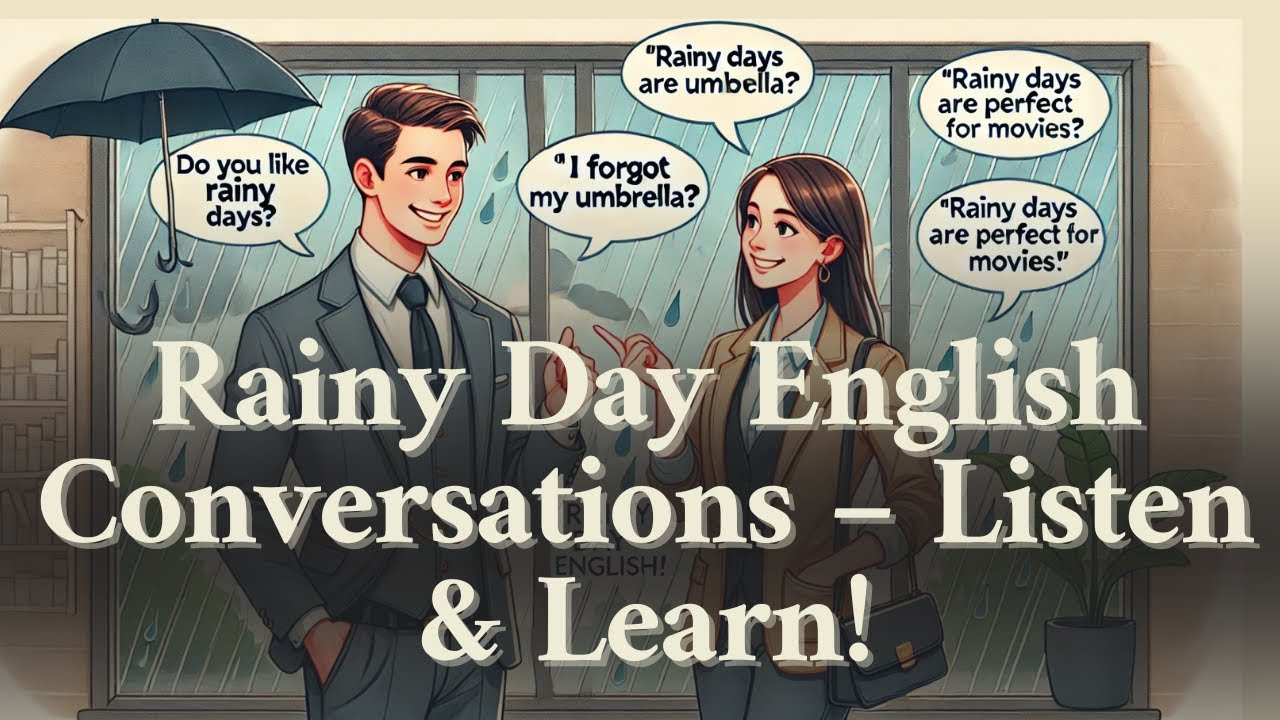 English Listening Practice: Talking About Rainy Days | Improve English ...