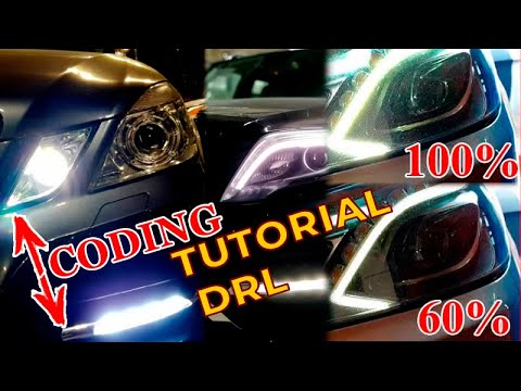 Coding Day Light DRL on MercedesW212, W204, X204 / Day and night ...