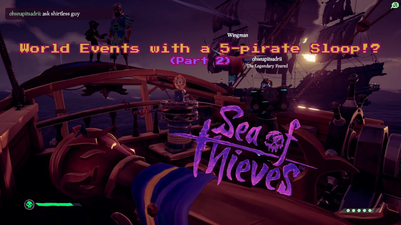 World Events on a 5-pirate Sloop!? (Part 2) - YouTube