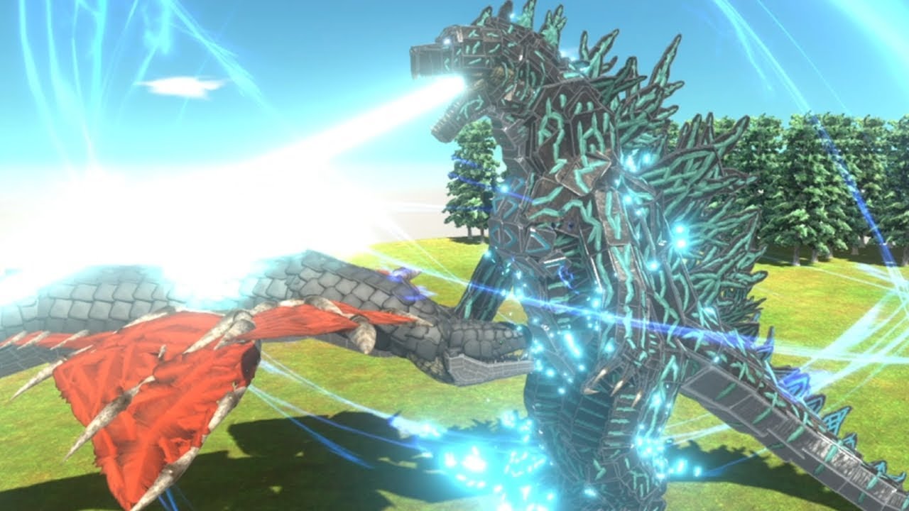 Warbat vs Godzilla and Kaiju in ARBS Animal Revolt Battle Simulator ...
