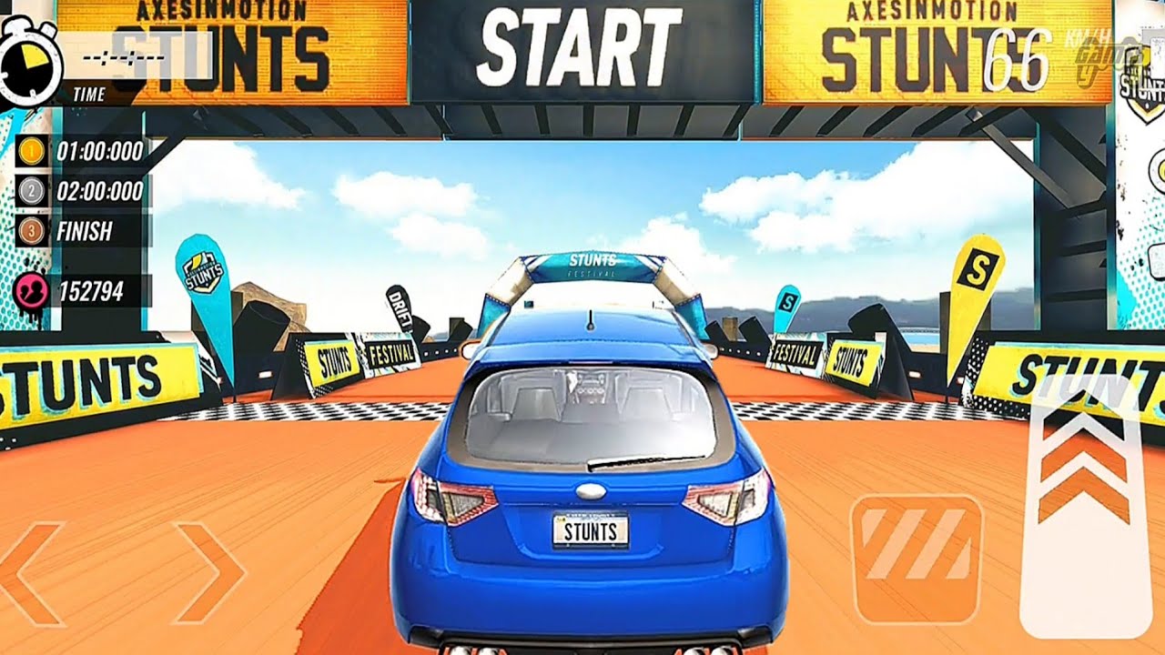 Car Stunts Race: Mega Ramp Stunt Impossible Tracks - Subaru Car ...