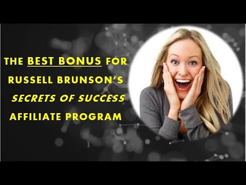 Secrets of Success Bonuses - YouTube