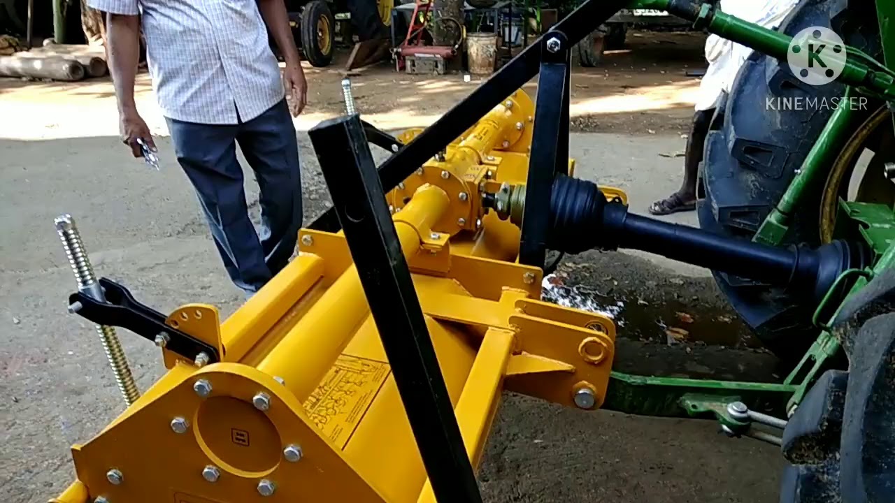 FARMERS ROTAVATOR 36 Blade Single Speed - YouTube