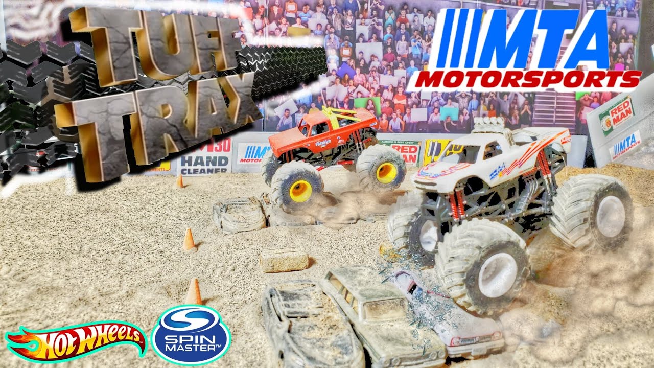 TUFF TRAX Diecast Monster Truck Racing! |Old School| - YouTube