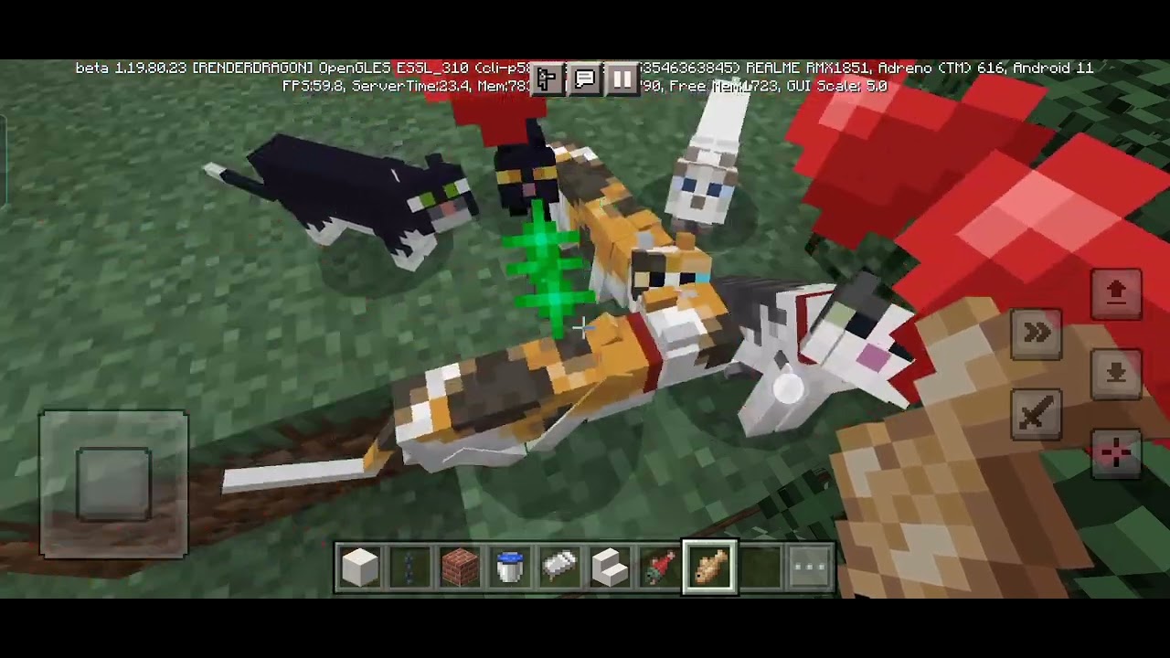 Minecraft How To Tame A CAT 😻 #minecraft #howto - YouTube