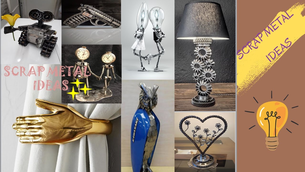 Creative Scrap Metal Projects for Beginners - YouTube