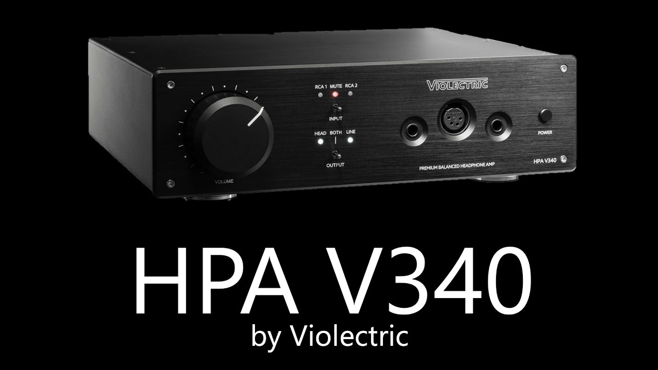 Kopfhörerverstärker HPA V340 - Made by Violectric - Made in Germany ...