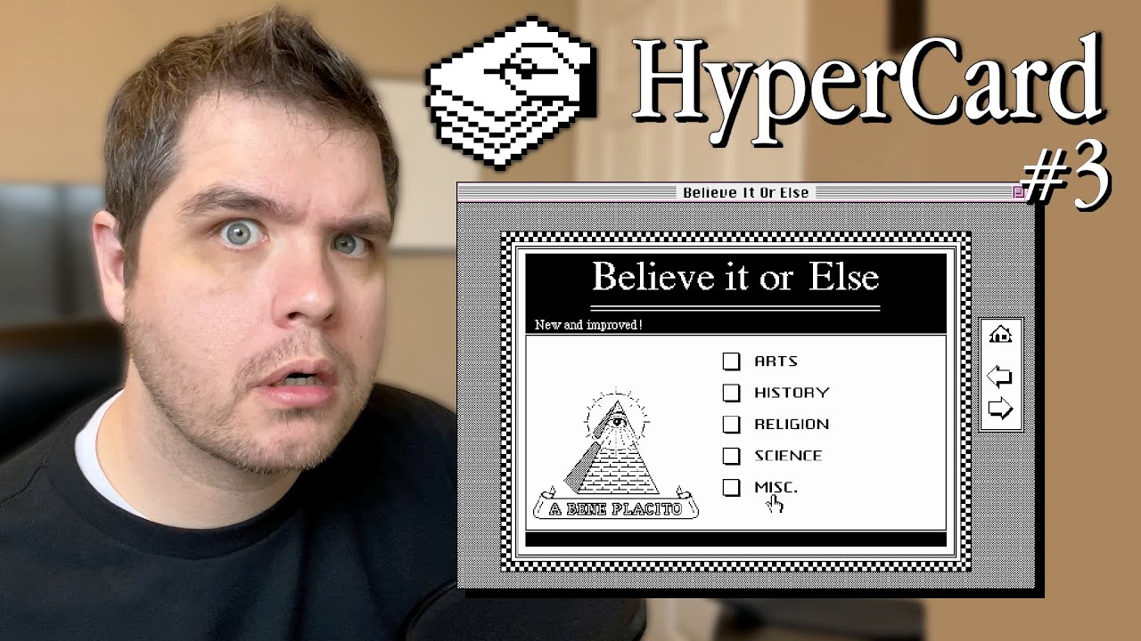 Exploring Strange HyperCard Stacks - Ep. 3 - YouTube