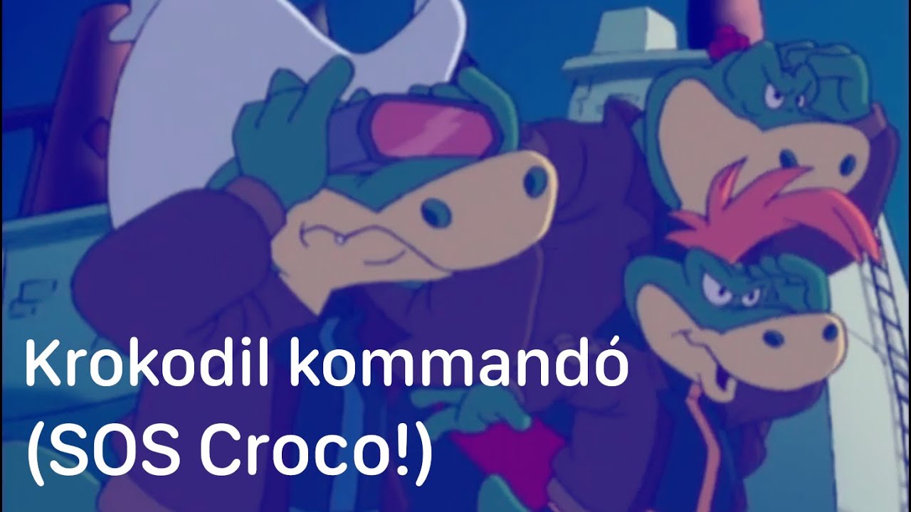 Régi rajzfilm bemutató: Krokodil kommandó (SOS Croco!) - YouTube