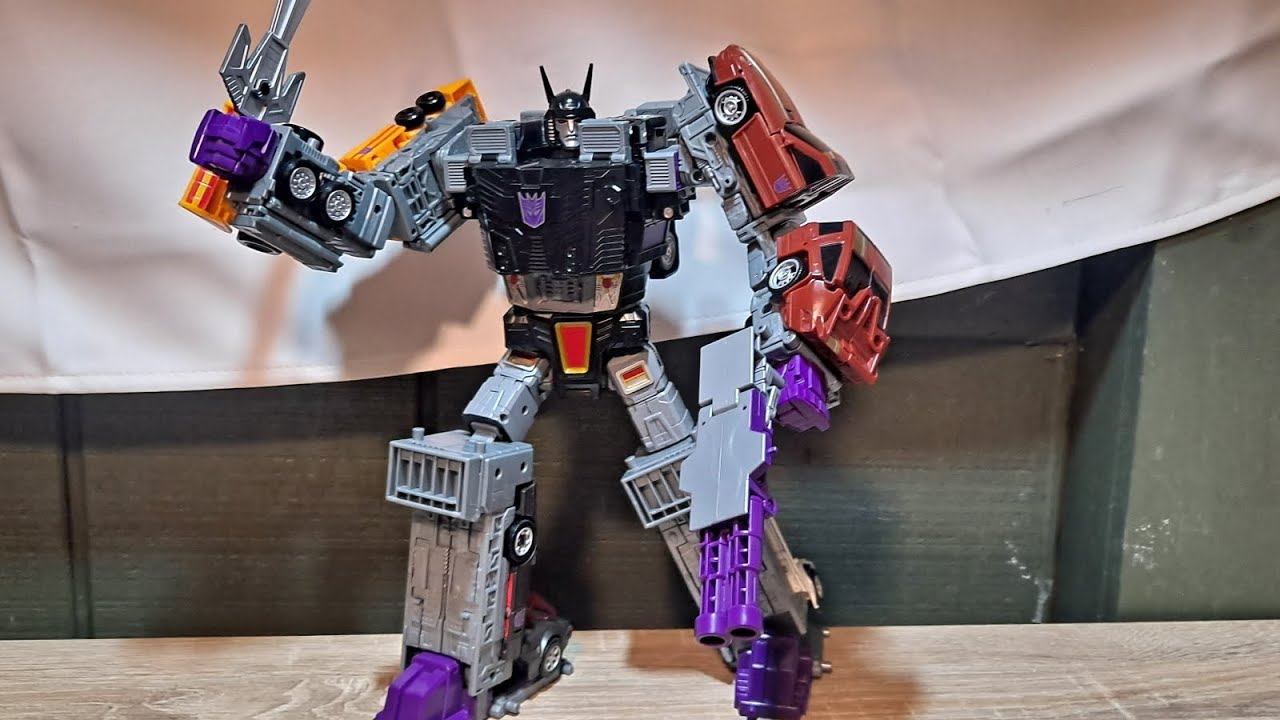 Transformers legacy evolution box set Menasor/ review - YouTube