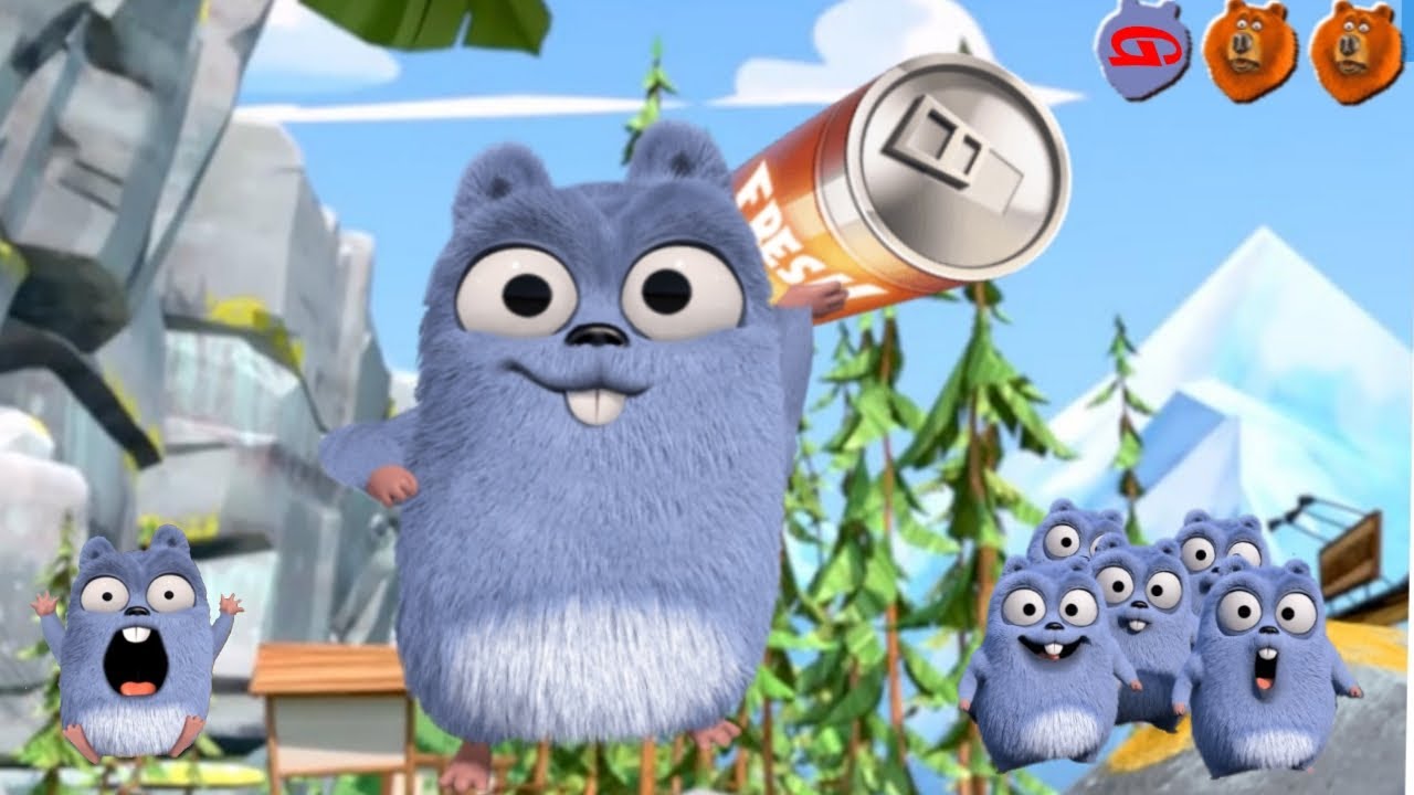 Grizzy and the Lemmings | Hit the Lemmings | Games for Kids | How to Play - YouTube