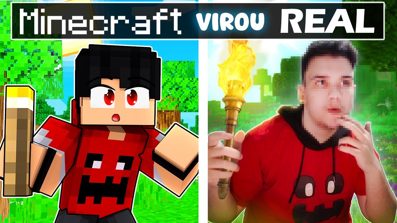 P3DRU ficou SUPER REALISTA no Minecraft - YouTube