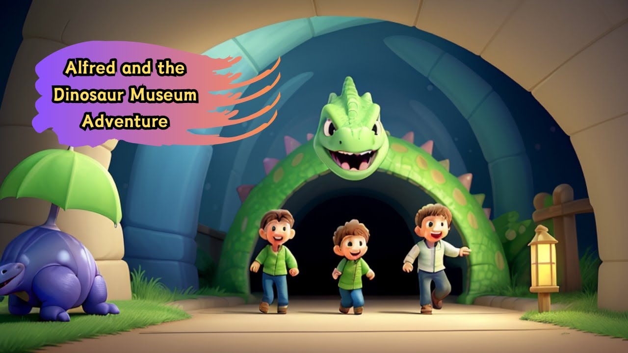 Alfred and the Dinosaur Museum Adventure | Magical Kids' Story - YouTube