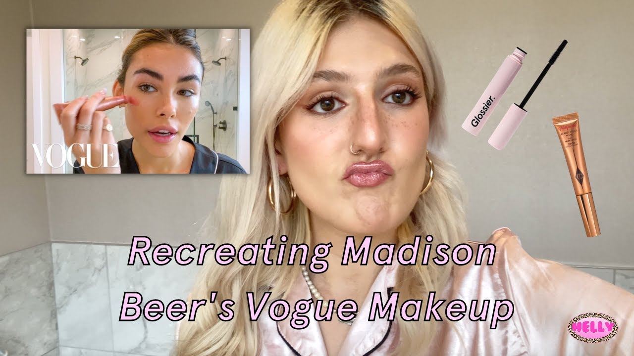 I spent £300 recreating Madison Beer's Vogue makeup tutorial | helly ...