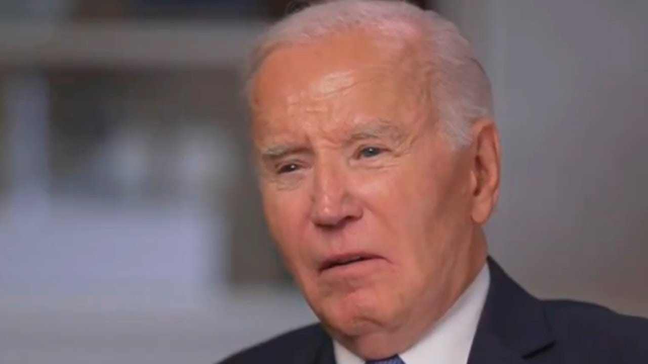 It's very strange to hear that from Joe Biden with a serious expression ...