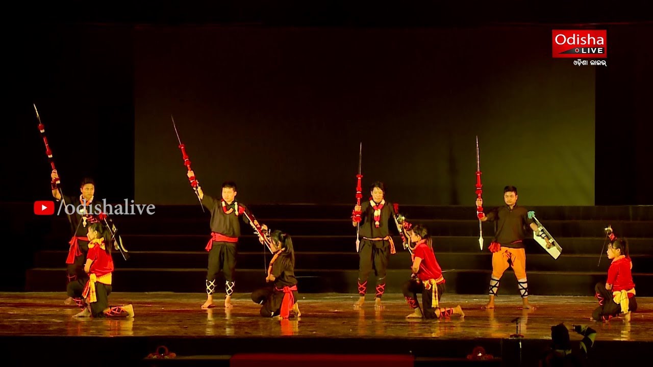 Thang ta, Manipuri Dance performance @ Dhauli Kalinga Mahotsav 2019 ...