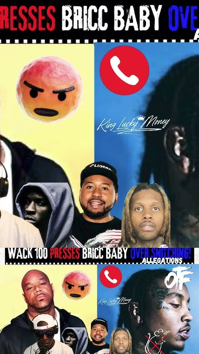 Wack 100 exposes Bricc Baby’s Fed Case disappearing #lildurk # ricc - YouTube