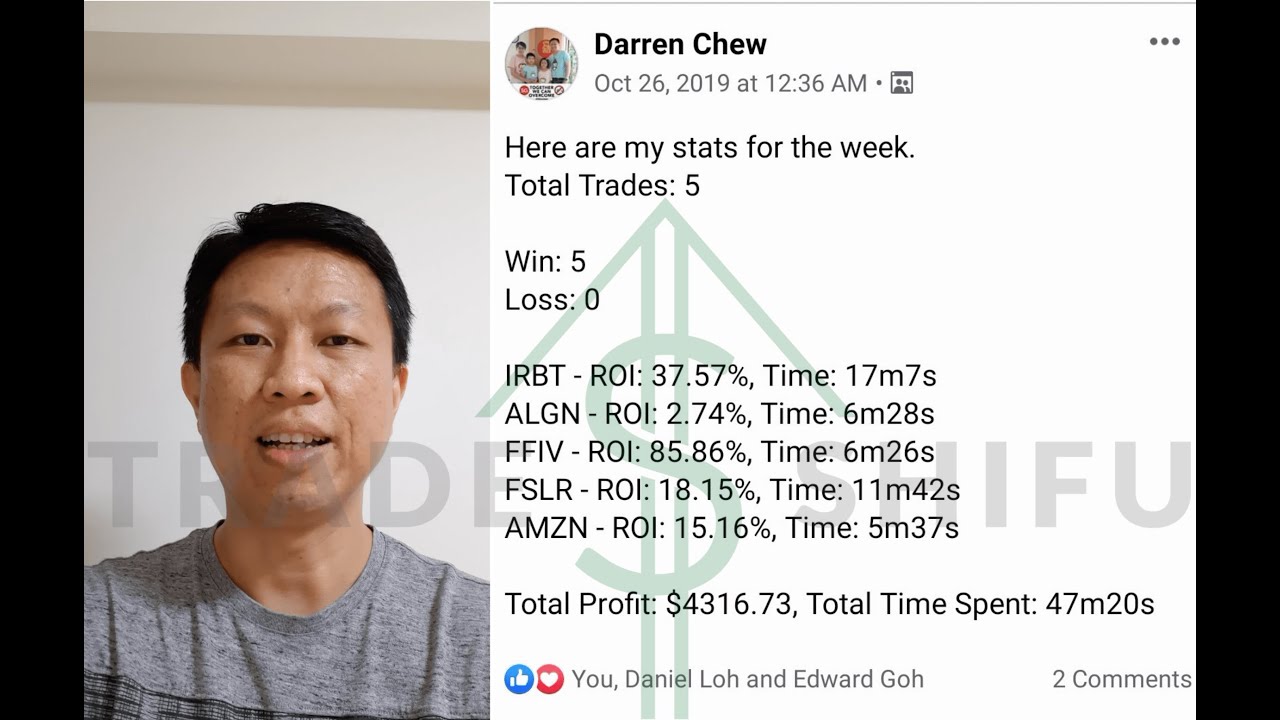 TradeShifu Rave Review #144: Darren Chew - YouTube
