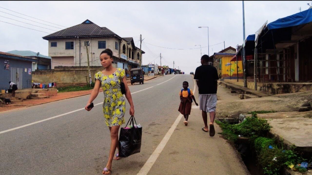 Inside Anloga: Exploring Simple Local Life in Kumasi, Ghana - YouTube