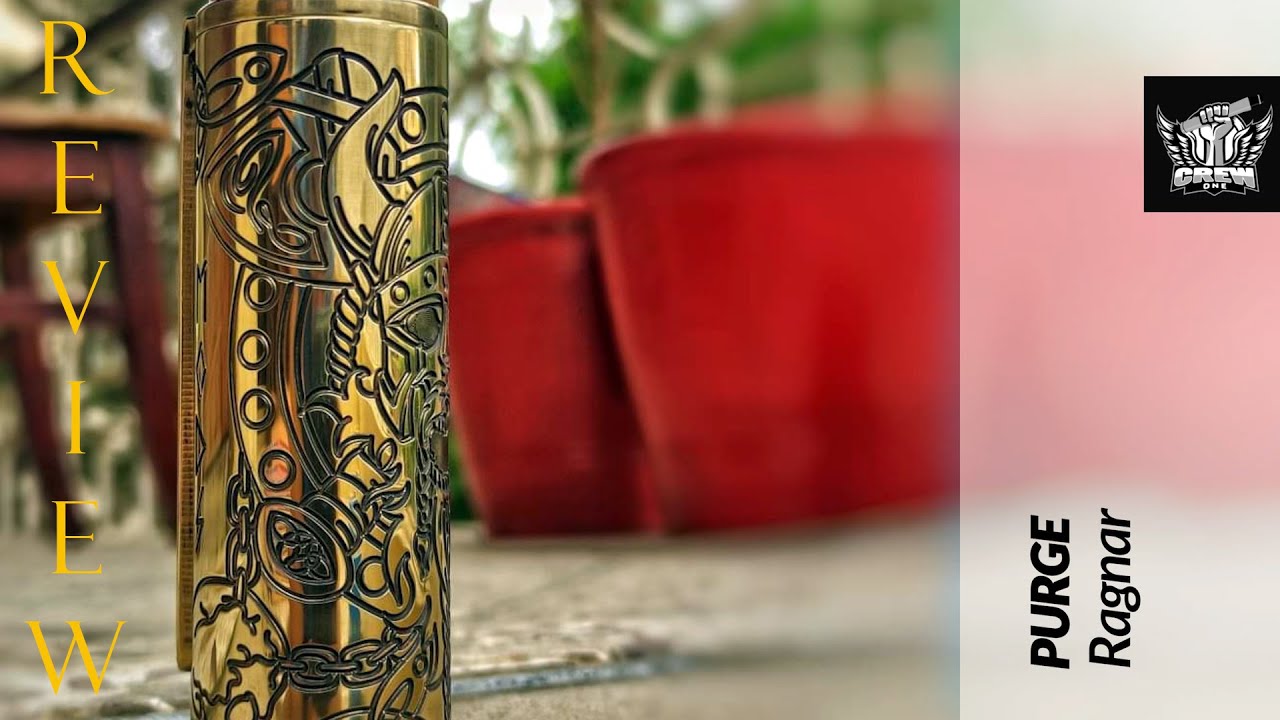 Purge Mods | RAGNAR | Single 21700 Mech mod | Review [English] - YouTube