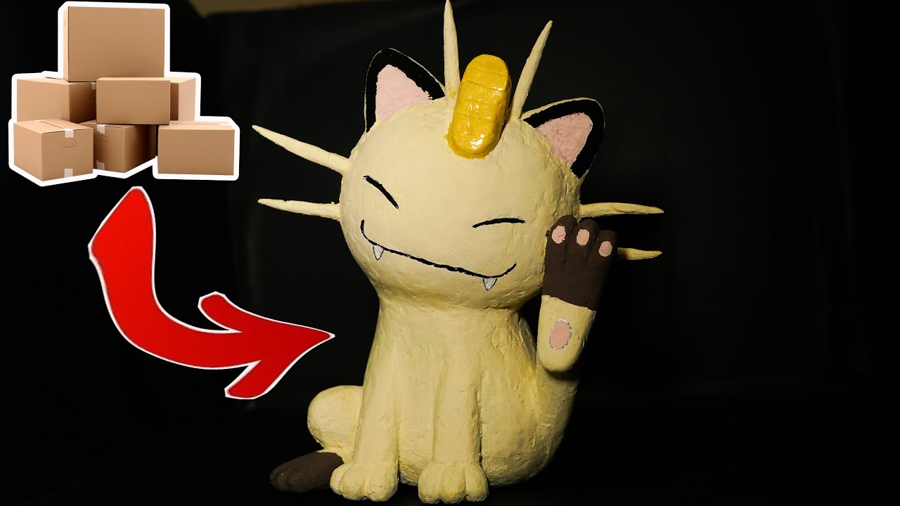 Pokemon Nyasu | DIY pokemon| Tín DIY - YouTube