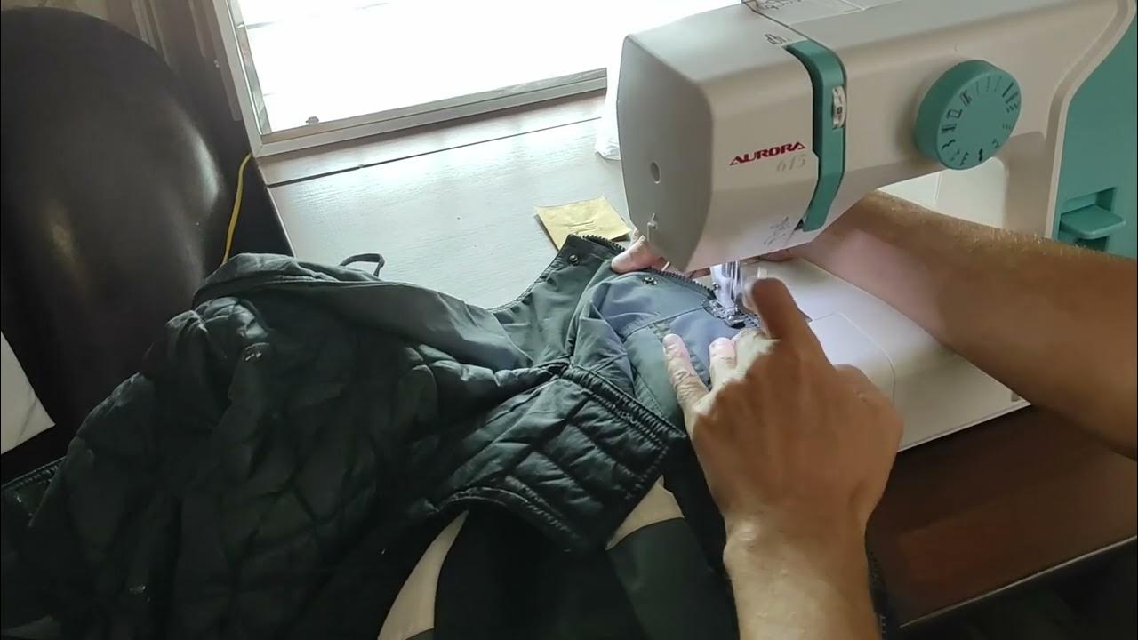 Аврора 615 , швейная машина. Обзор, тест. - YouTube