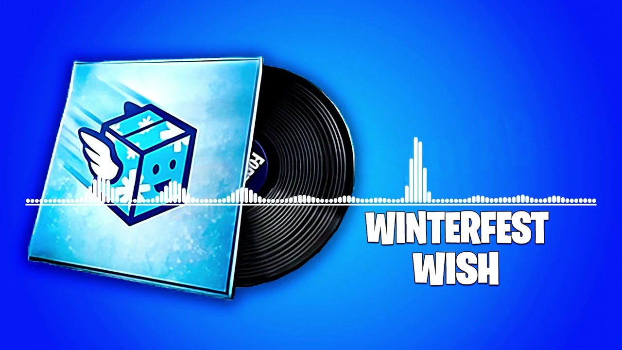 Fortnite Winterfest Wish Lobby Music 10 Hours Version! (Winterfest 2023 ...