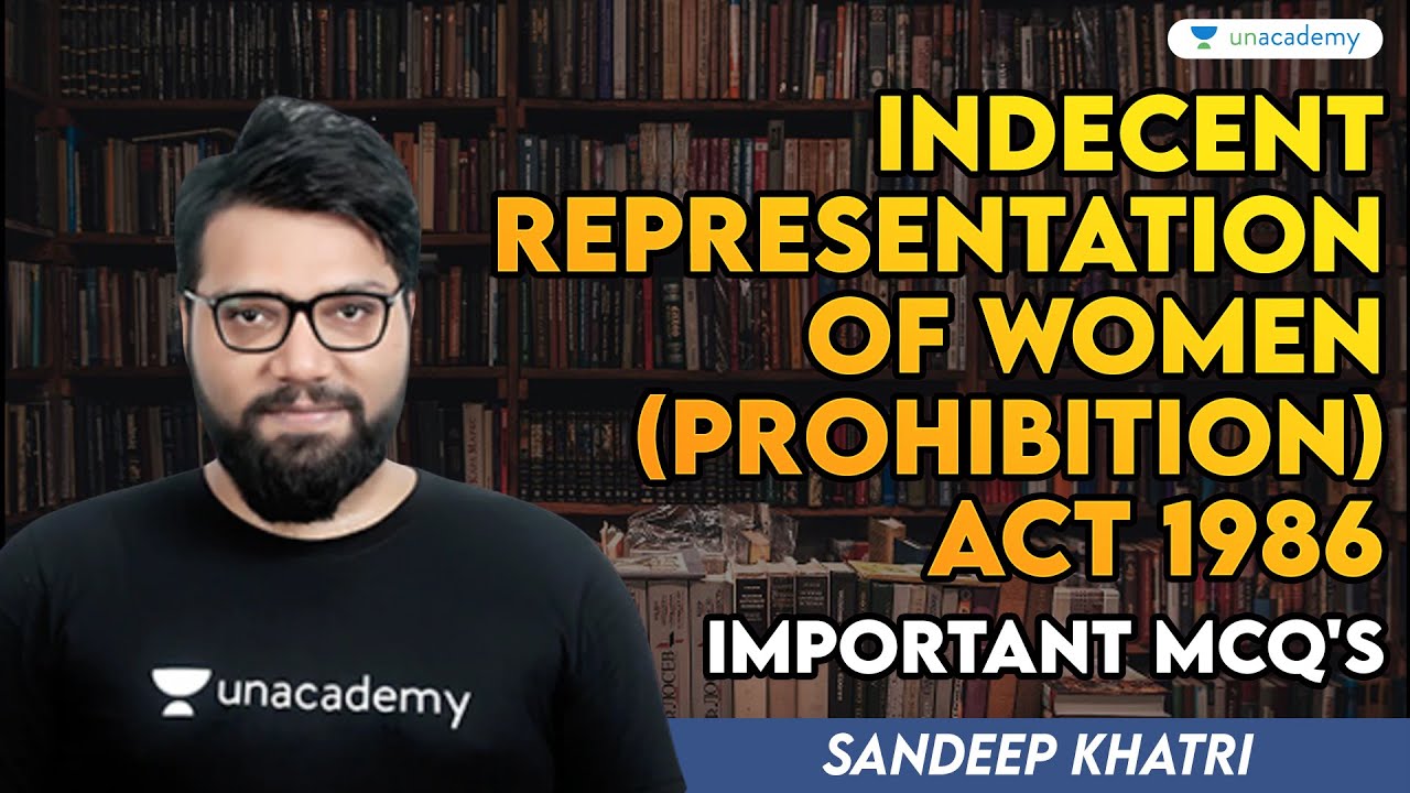 The Indecent Representation of Women (Prohibition) Act-1986 | Important ...
