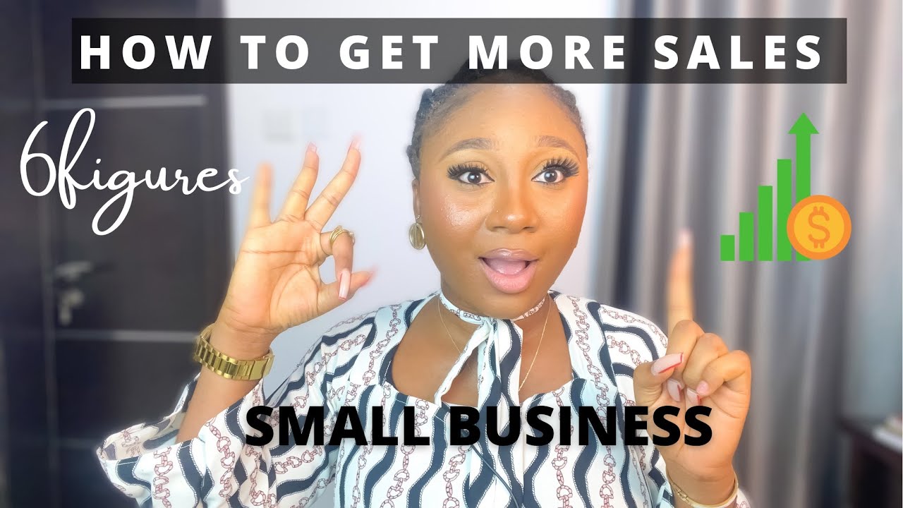 HOW TO SELL OUT YOUR PRODUCT OR SERVICE AS A SMALL BUSINESS OWNER ...