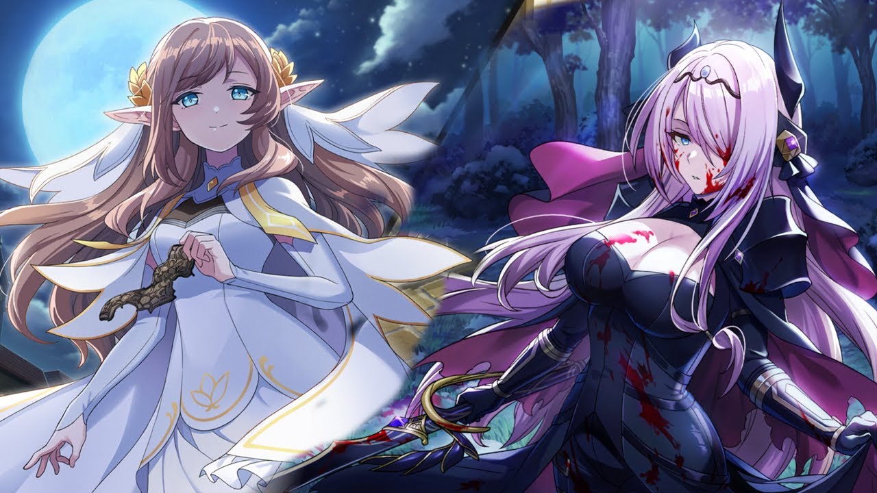 Victoria Before and After Joining Shadow Garden - YouTube