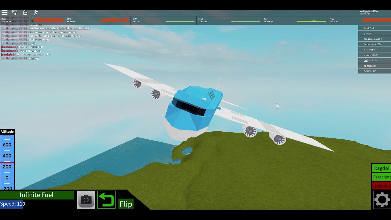 klm Boeing 747 showcase (plane crazy roblox) - YouTube