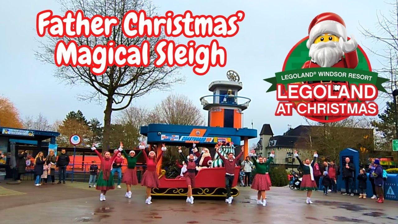 Father Christmas' Magical Sleigh - LEGO City LEGOLAND at Christmas at ...