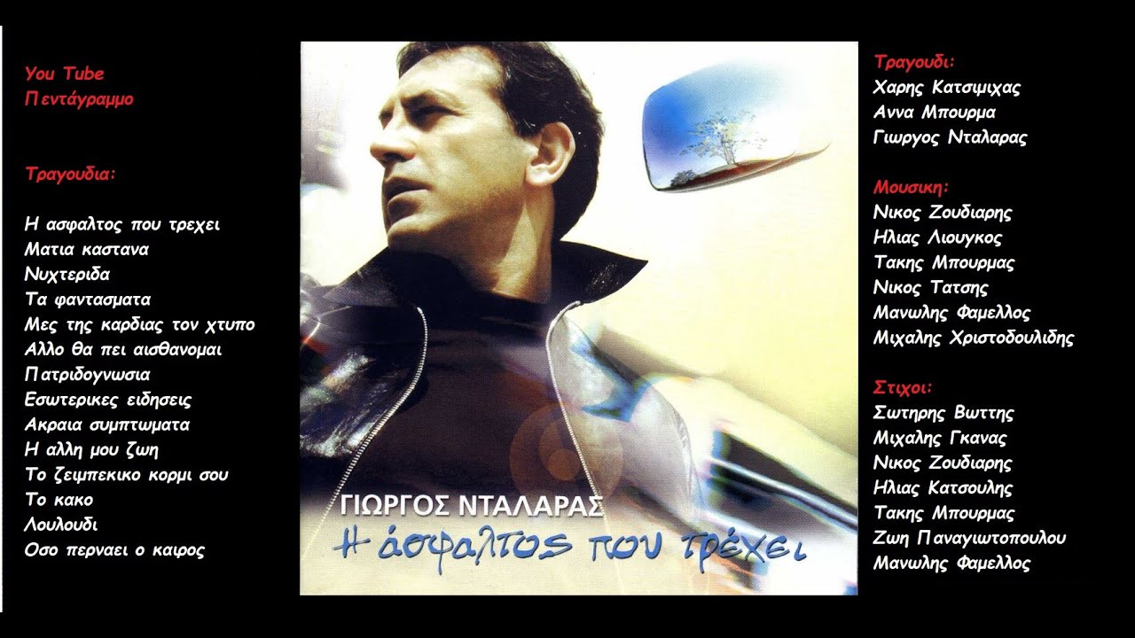 Γιωργος Νταλαρας: Η ασφαλτος που τρεχει cd 2 (Ολος ο δισκος) - YouTube
