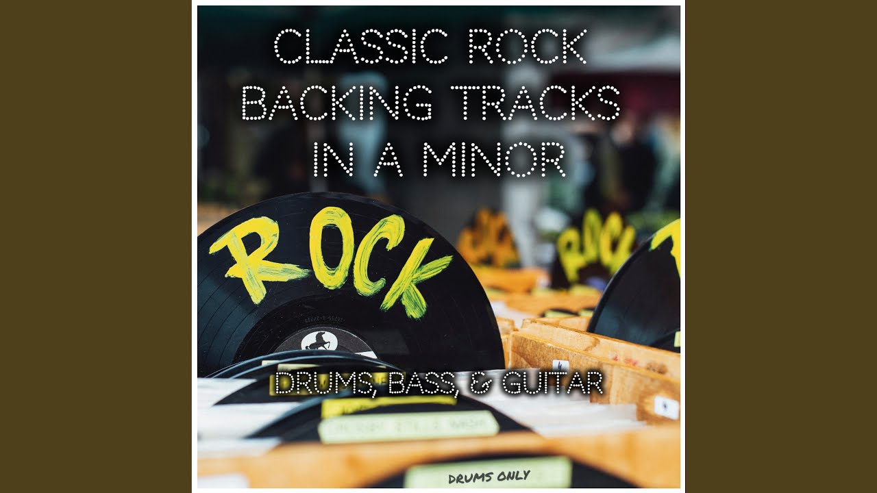Classic Rock a Minor Fast Backing Track, 122 Bpm (Practice Track) - YouTube