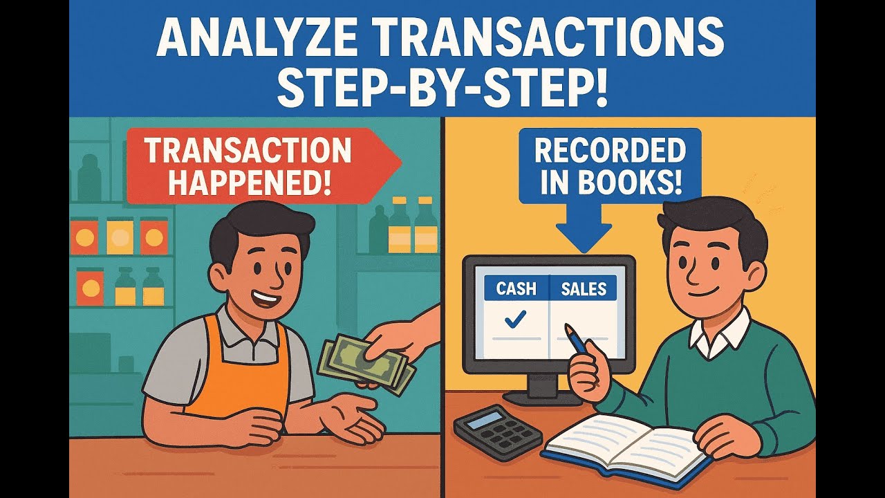 How to Analyze Business Transactions | The First Step in Accounting ...