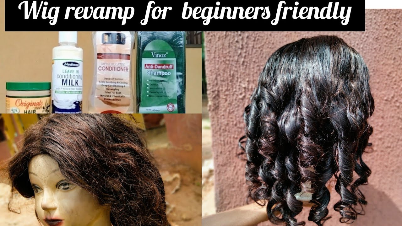 How To Revamp Your Wig At Home Beginner Friendly Diy Youtube