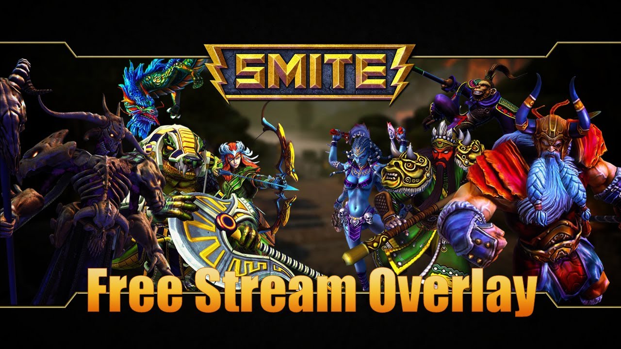 Free Basic Smite UI Stream Overlay (Download in Description) - YouTube