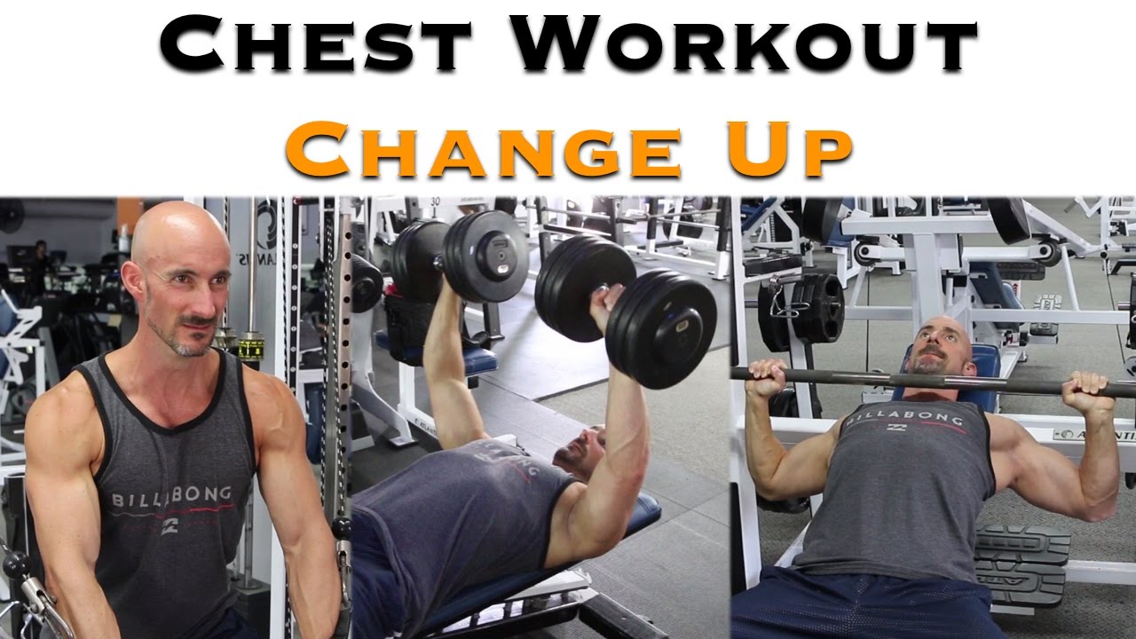 Chest Workout Change Up - YouTube